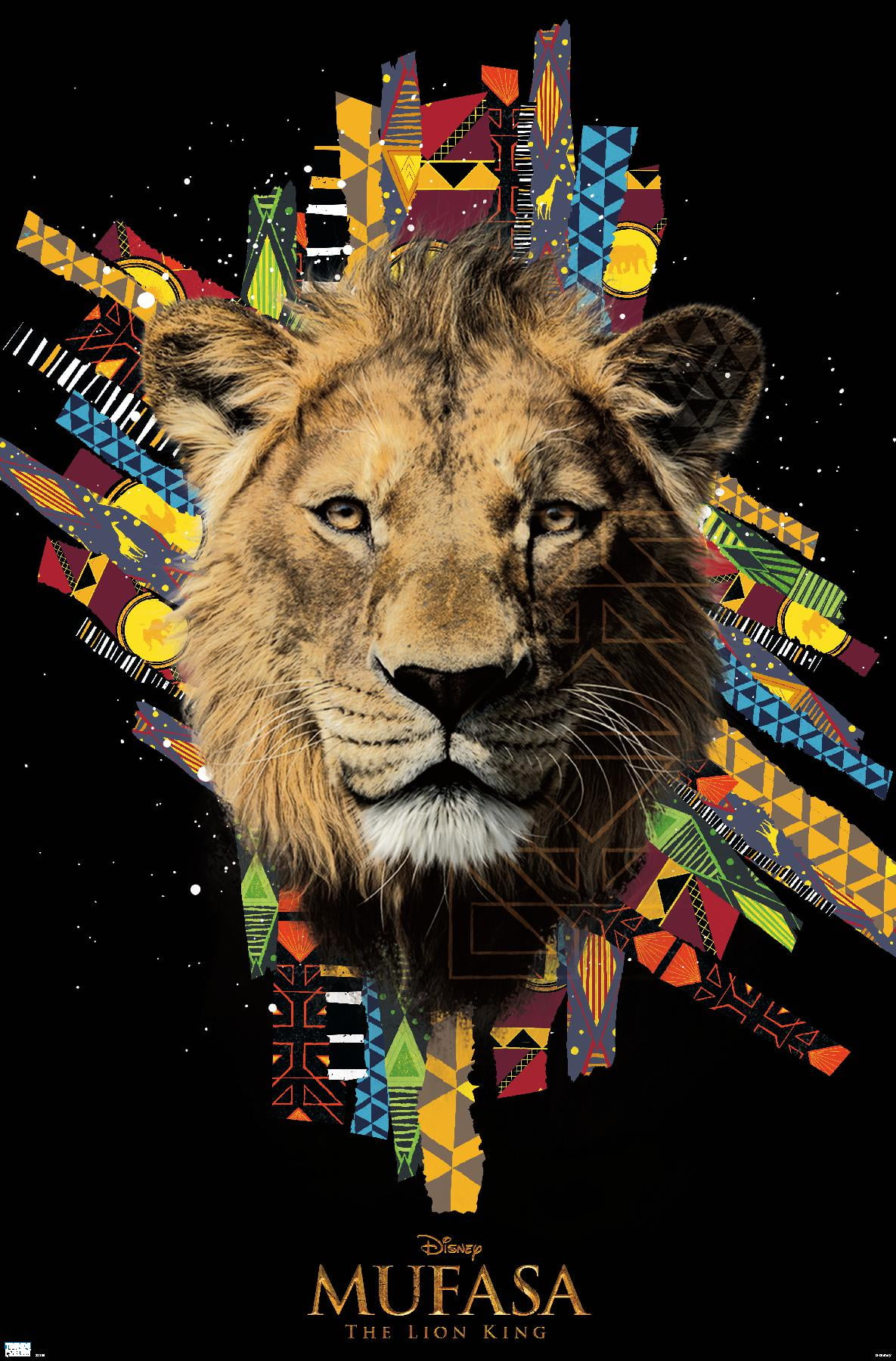 Disney Mufasa: The Lion King - Mufasa Wall Poster, 22.375" x 34 ...