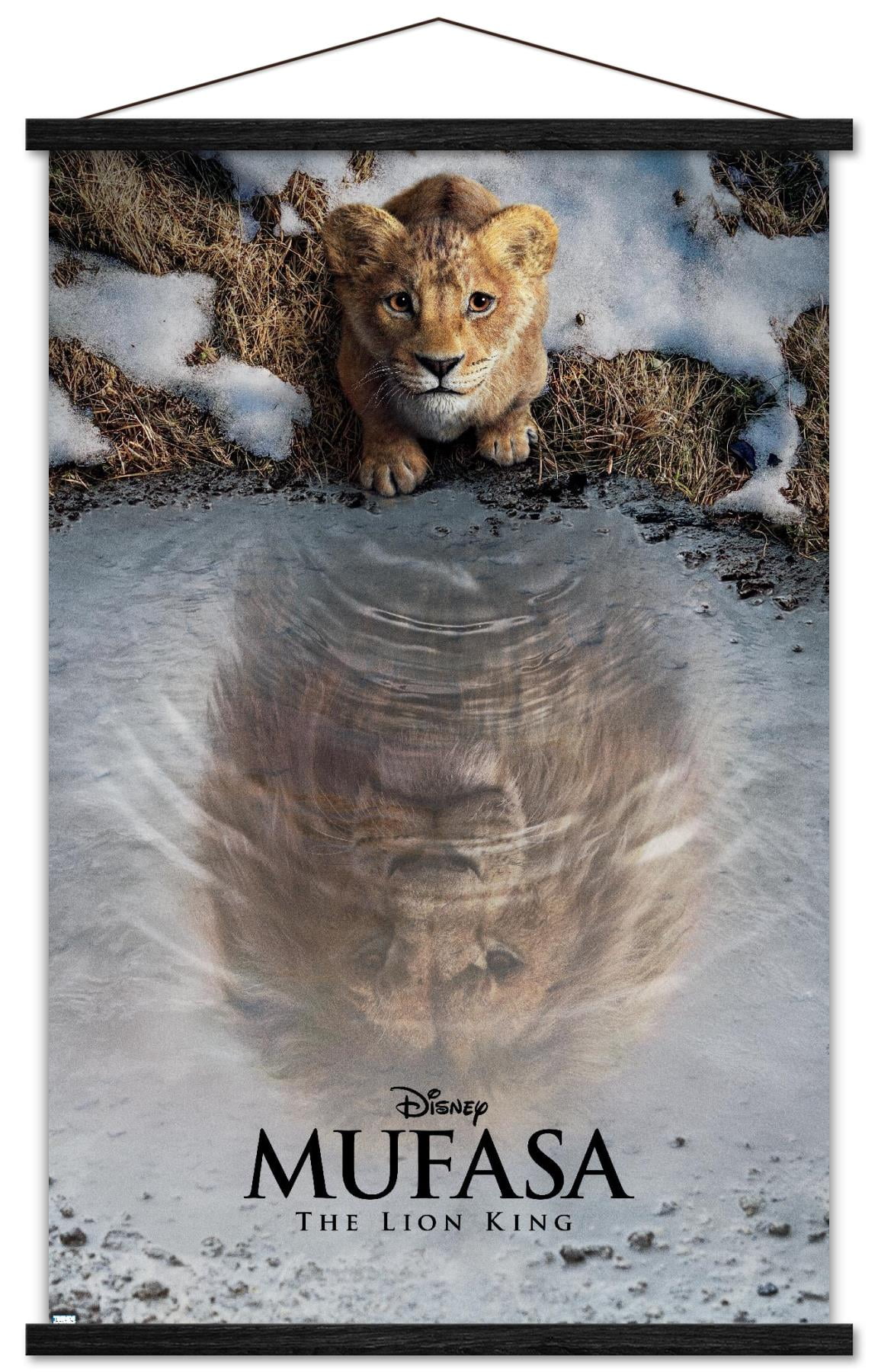 Disney Mufasa: The Lion King - One Sheet Wall Poster with Magnetic ...