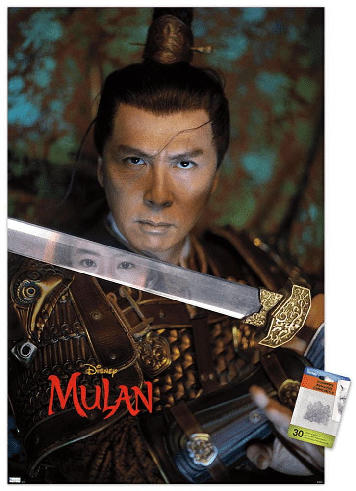 Disney Mulan - Commander Tung Wall Poster with Push Pins, 22.375" x 34 ...
