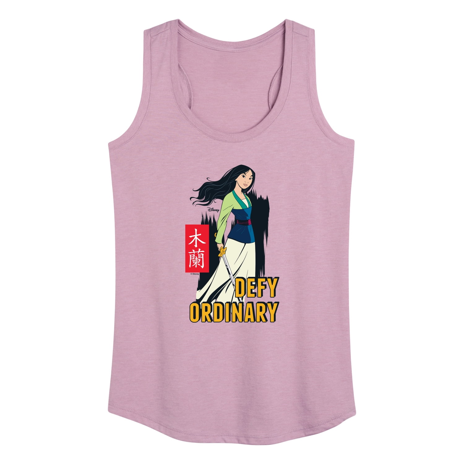 Disney Mulan - Defy Ordinary - Women's Racerback Tank Top - Walmart.com