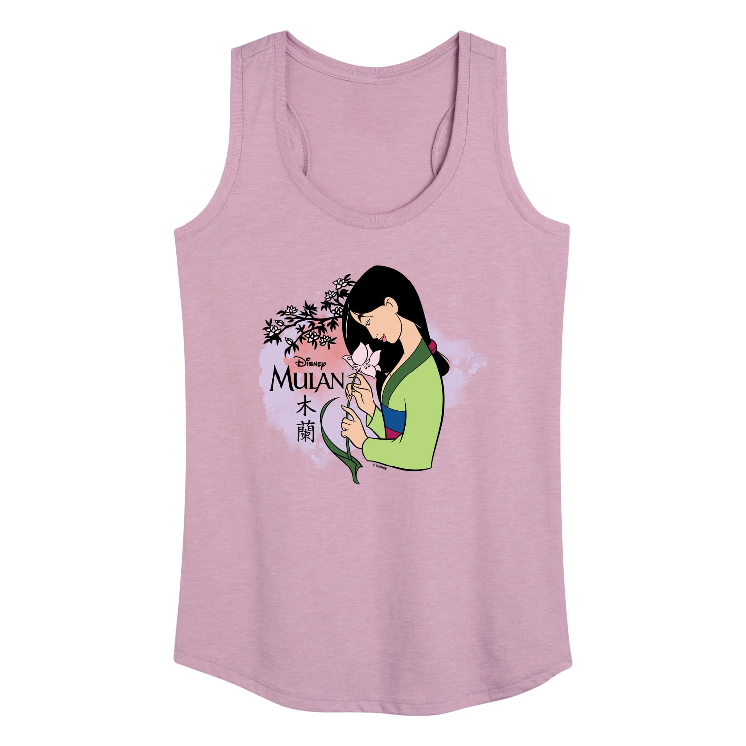 Disney Mulan - Flowers in Bloom - Women's Racerback Tank Top - Walmart.com