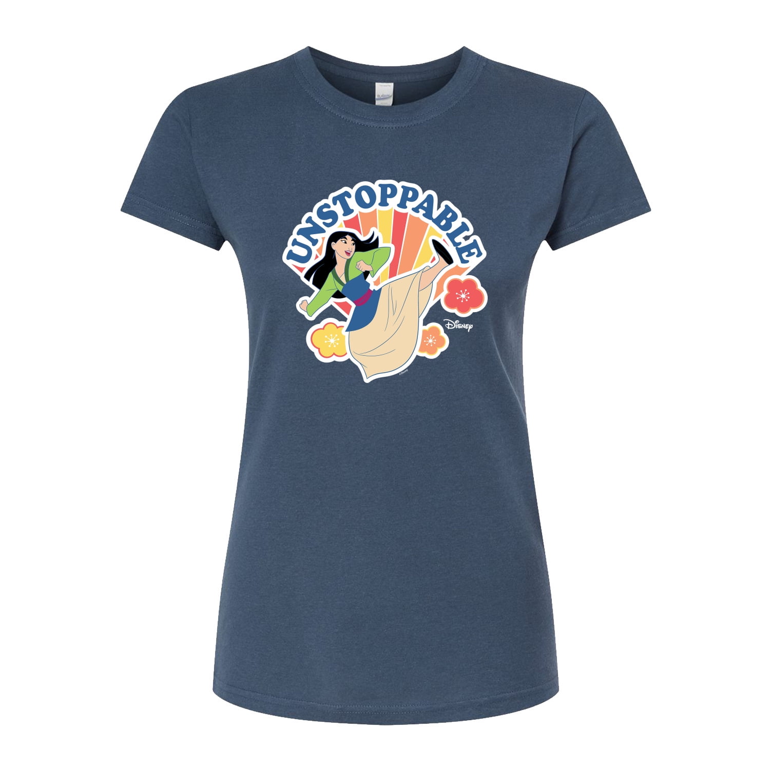 Disney Mulan - Karate Kick Unstoppable - Juniors Fitted Graphic T-Shirt ...