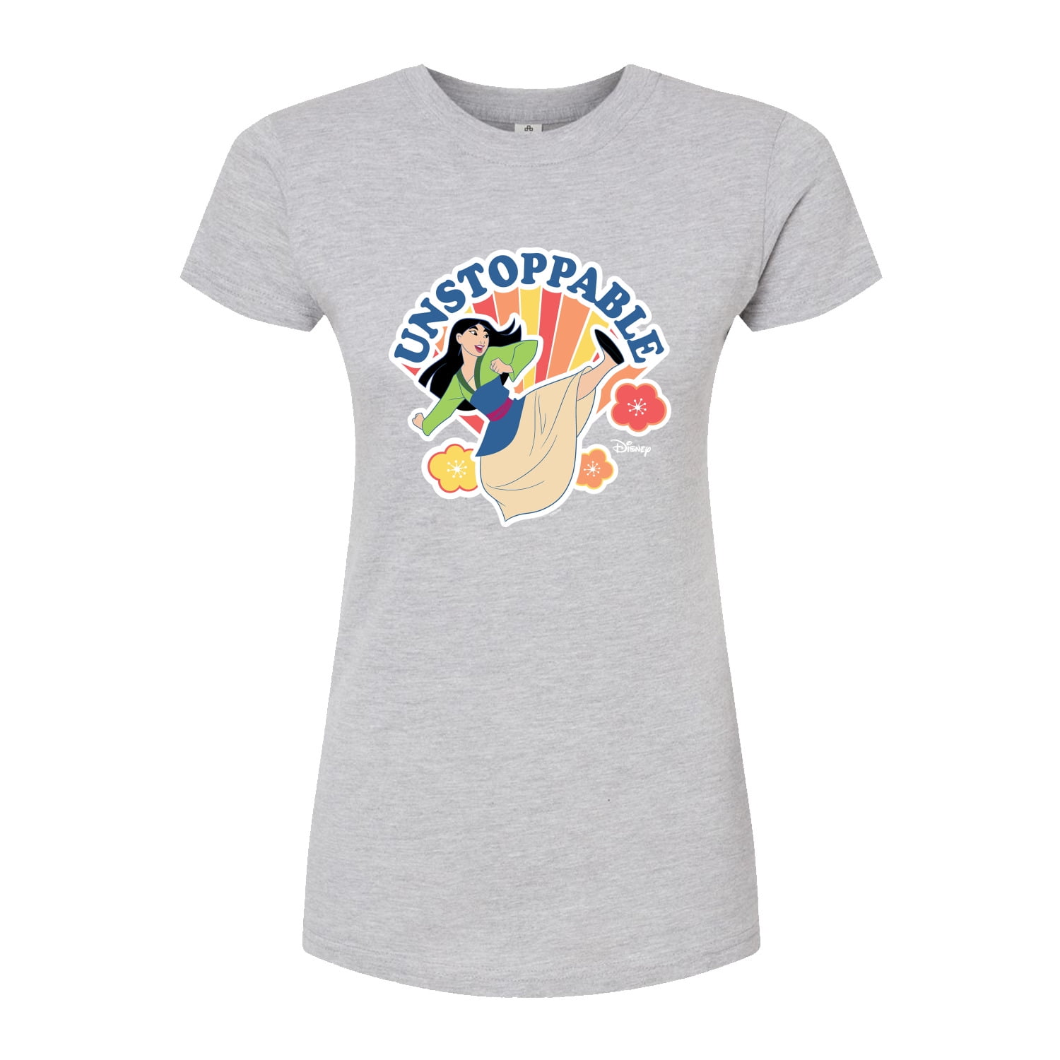 Disney Mulan - Karate Kick Unstoppable - Juniors Fitted Graphic T-Shirt ...
