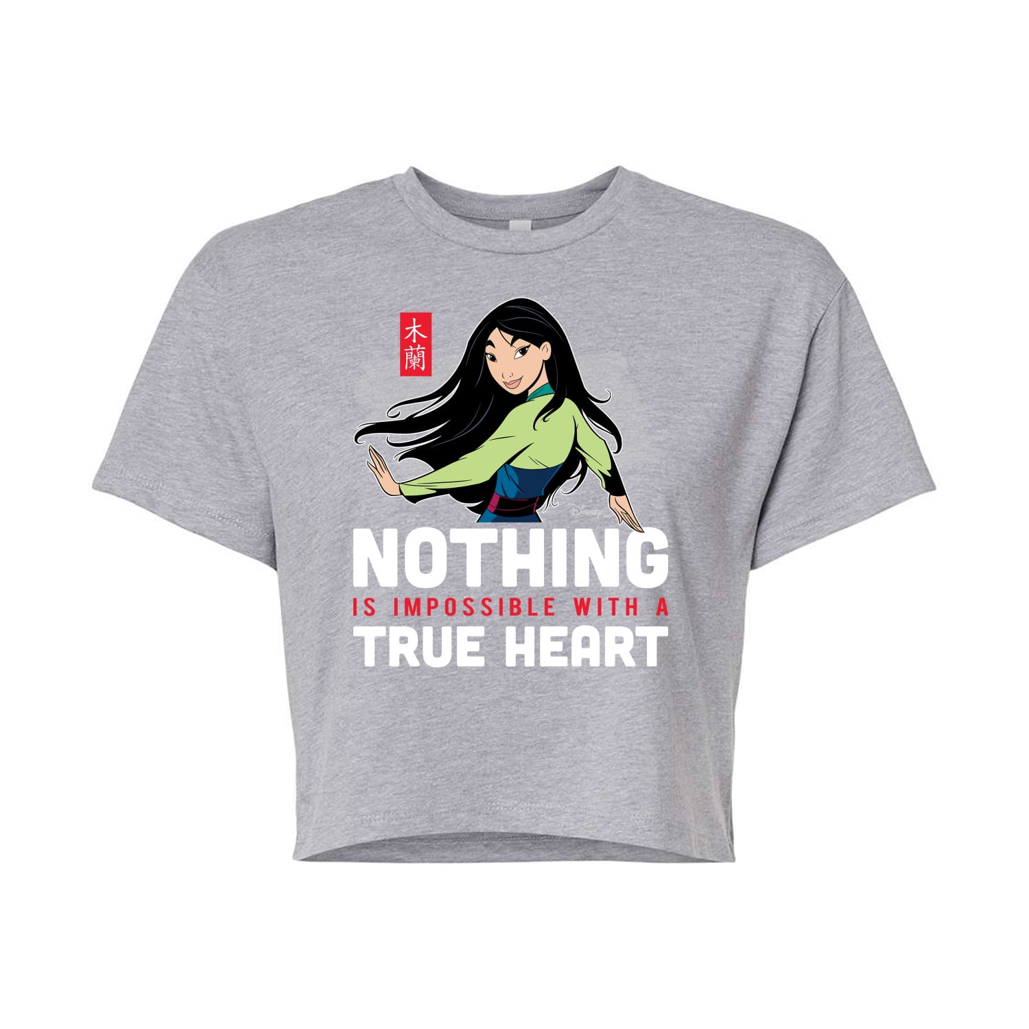 Disney Mulan - Nothing Is Impossible With A True Heart - Juniors ...