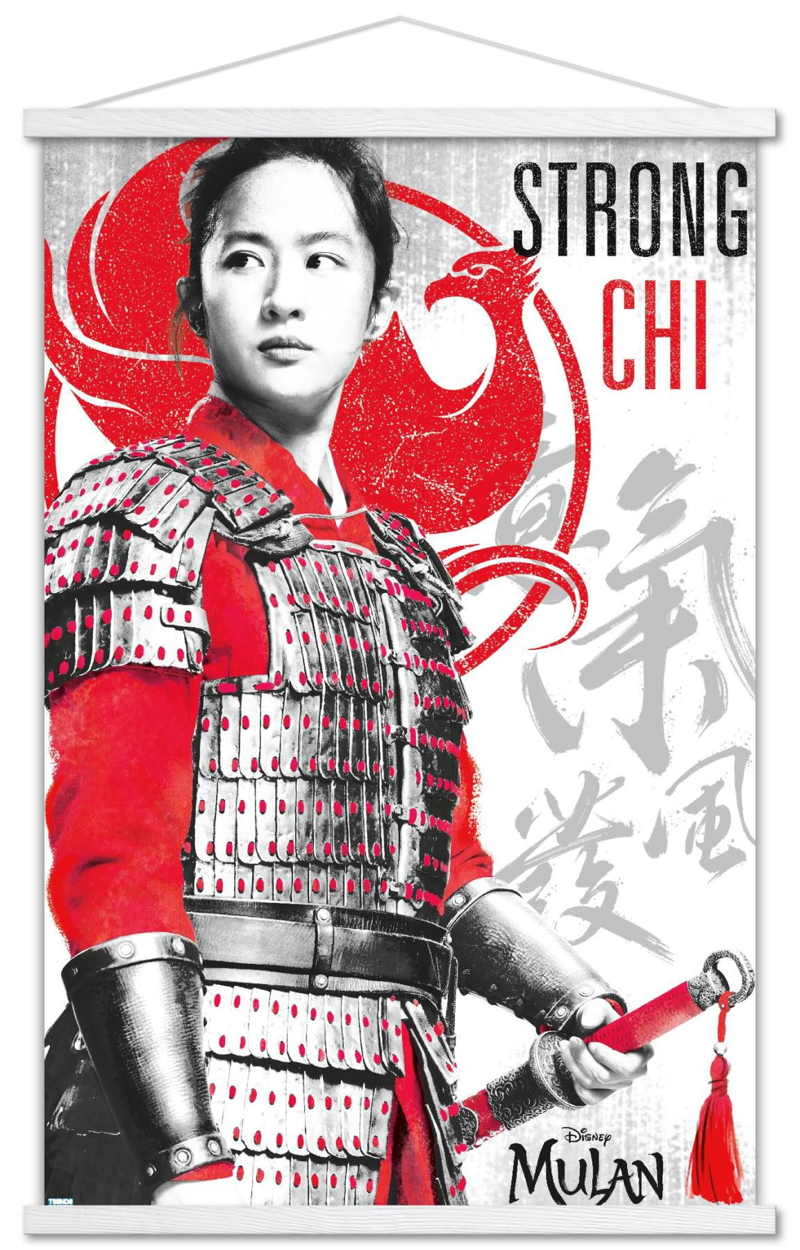 Disney Mulan - Strong Wall Poster with Wooden Magnetic Frame, 22.375" x ...