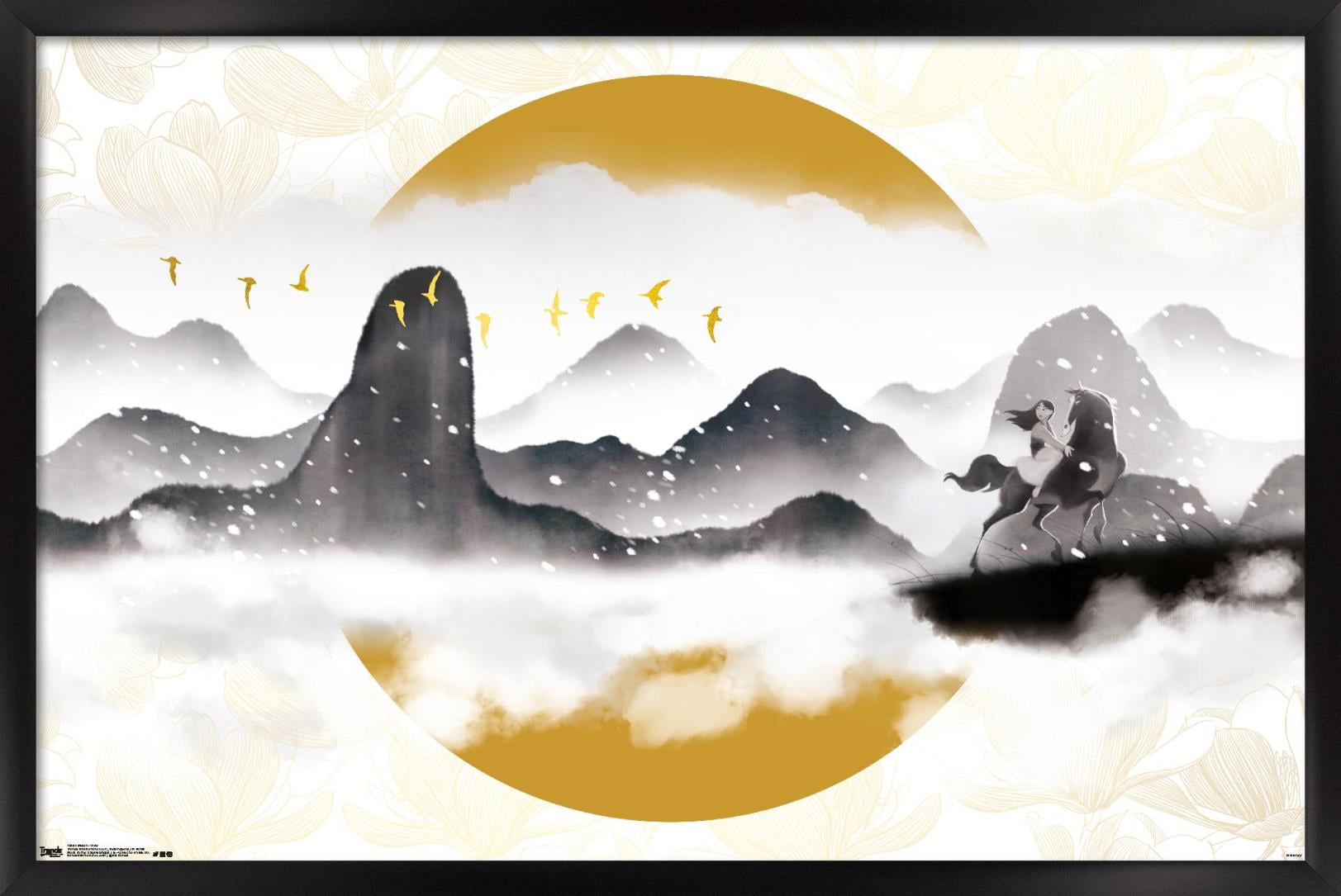 Disney Mulan - VIew Wall Poster, 22.375" x 34" Framed - Walmart.com
