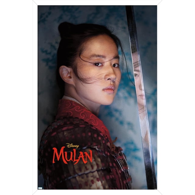 Disney Mulan - Warrior Wall Poster, 22.375" x 34", Framed - Walmart ...