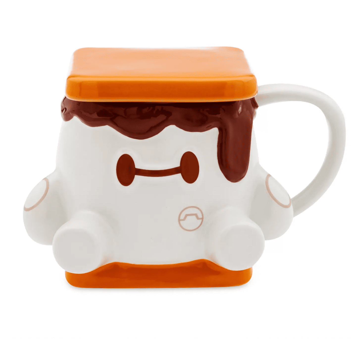 Disney Munchlings Baymax S'more Ceramic Coffee Mug with Lid New ...
