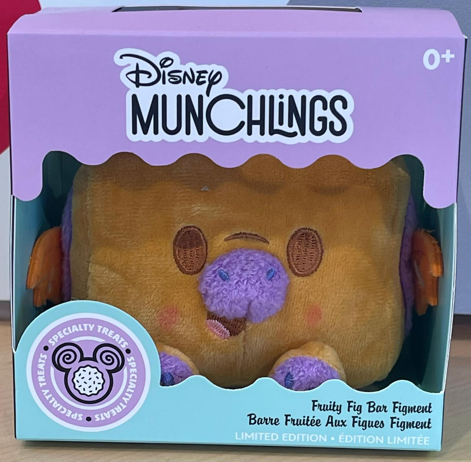 Disney Munchlings Festival of Arts 2023 Figment Fruity Fig Bar Plush ...