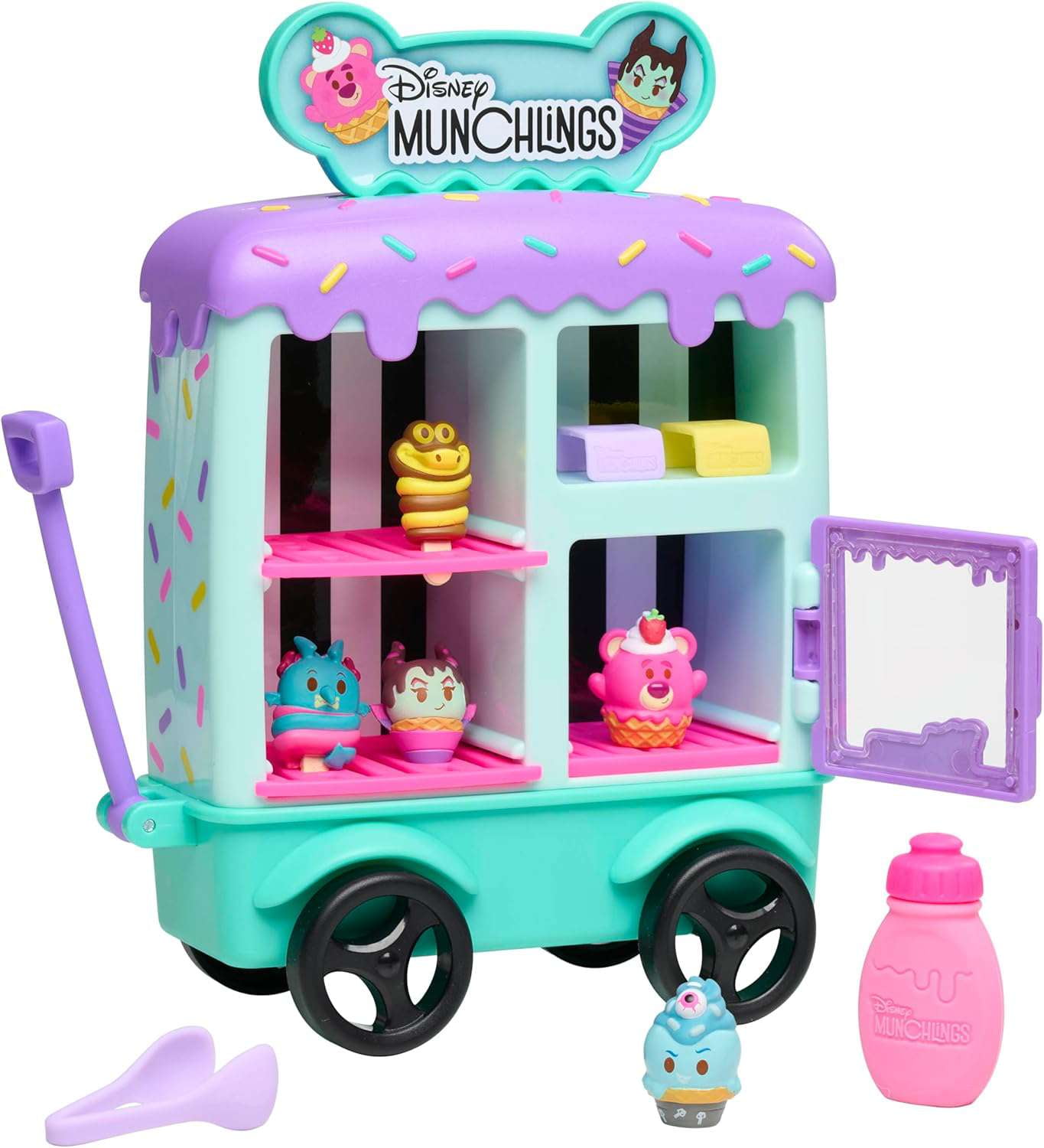 Disney Munchlings Ice Cream Cart Playset (Version 2) - Walmart.com