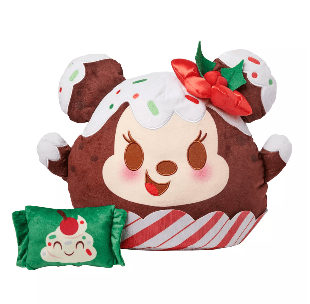 Disney Munchlings Minnie Mouse Holiday Toffee Pudding Plush Medium 15 3 ...
