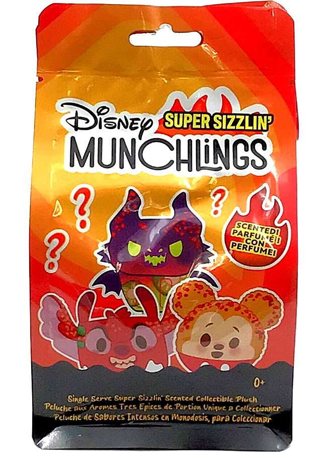 Disney Munchlings Super Sizzlin' Mystery Plush Pack (1 RANDOM Scented ...