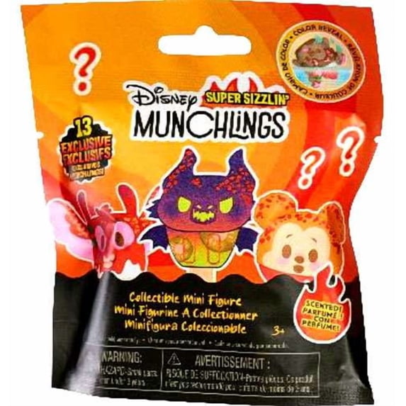 Just Play Disney Munchlings Mystery Pack, Scented Blind Bag ...