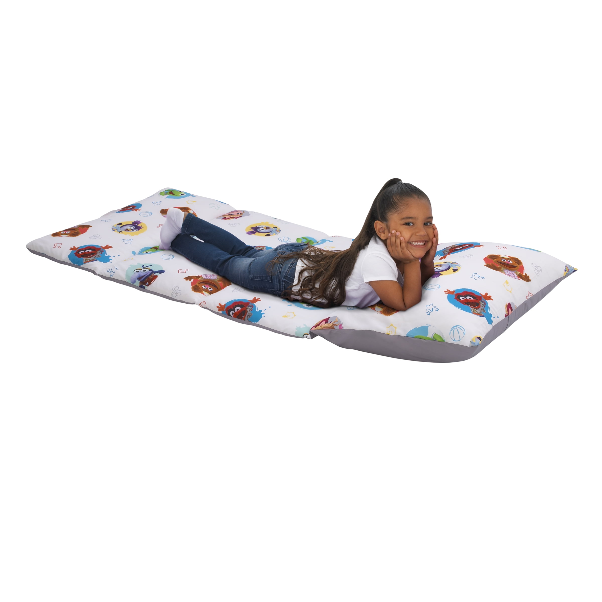 Disney Muppet Babies Deluxe Easy Fold Toddler Nap Mat - Walmart.com