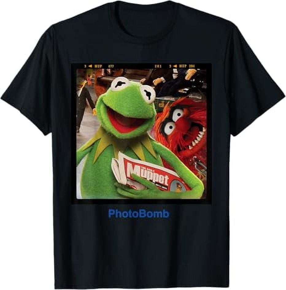 Disney - Muppet Graphic T-Shirt T-Shirt,Maroon color,size S - Walmart.com