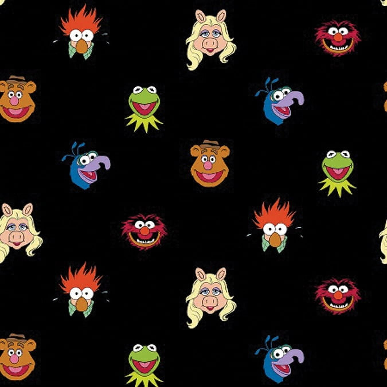 Disney-Muppets 43/44" Wide 100% Cotton D/R-Multi Muppets, Pk 15, Disney ...