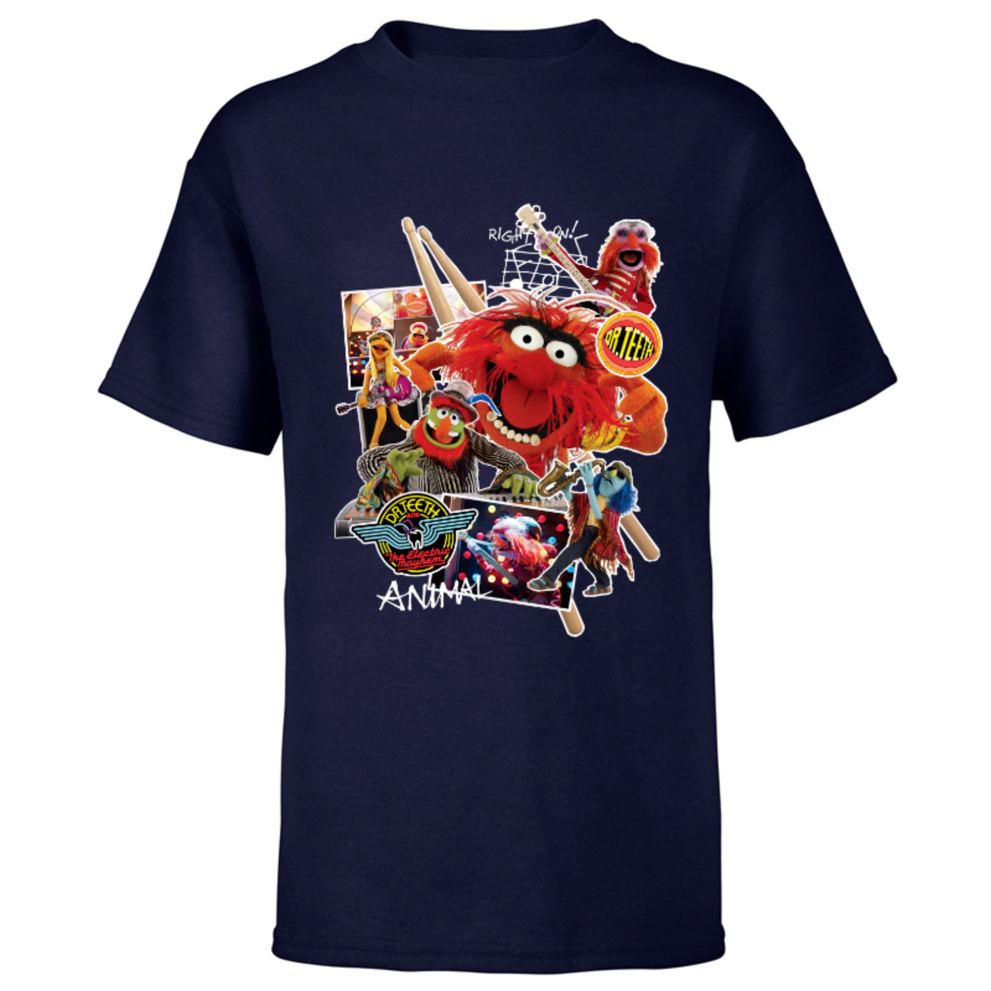Disney Muppets Animal Dr. Teeth and the Electric Mayhem - Short Sleeve ...
