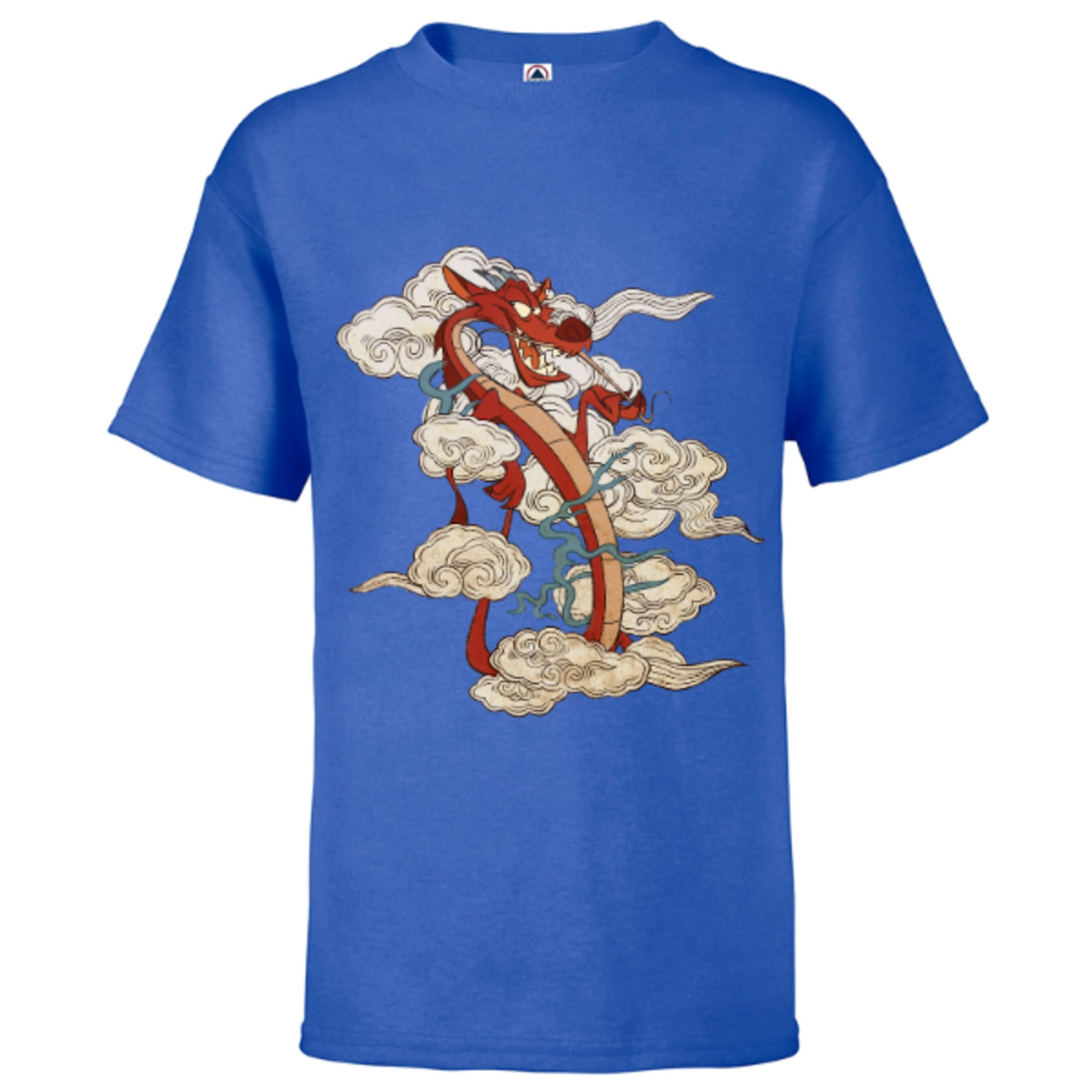 Disney Mushu T-Shirt - Short Sleeve T-Shirt for Kids - Customized-Royal ...