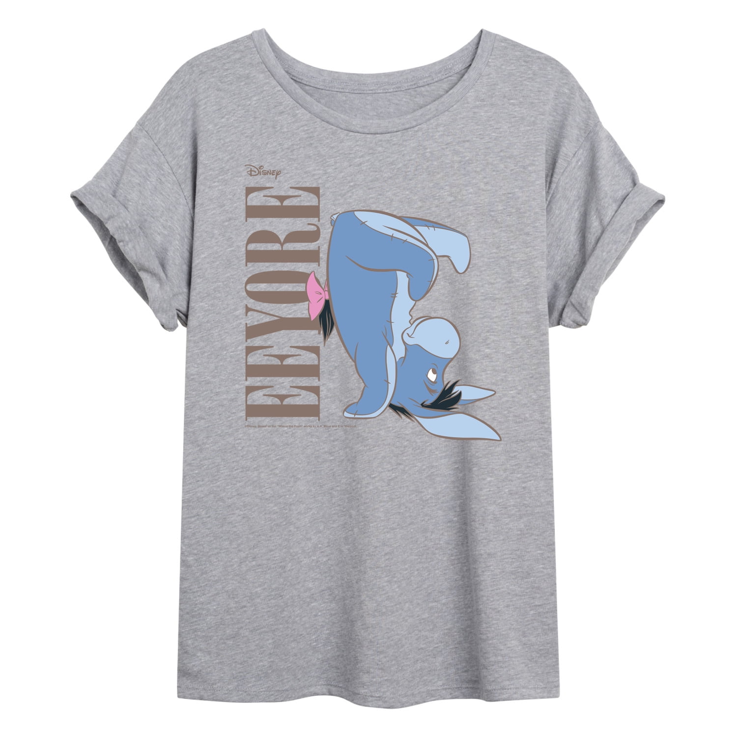Disney - Muted Eeyore - Juniors Ideal Flowy Muscle T-Shirt - Walmart.com