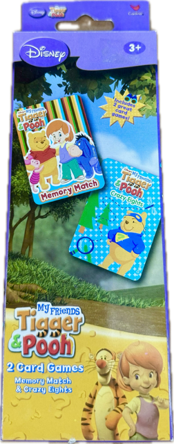 Disney My Friends Tigger & Pooh Memory Match and Crazy Eights - Walmart.com