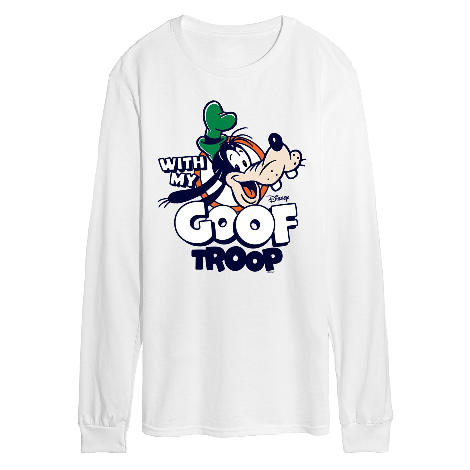 Disney - My Goof Troop - Men's Long Sleeve Graphic T-Shirt - Walmart.com