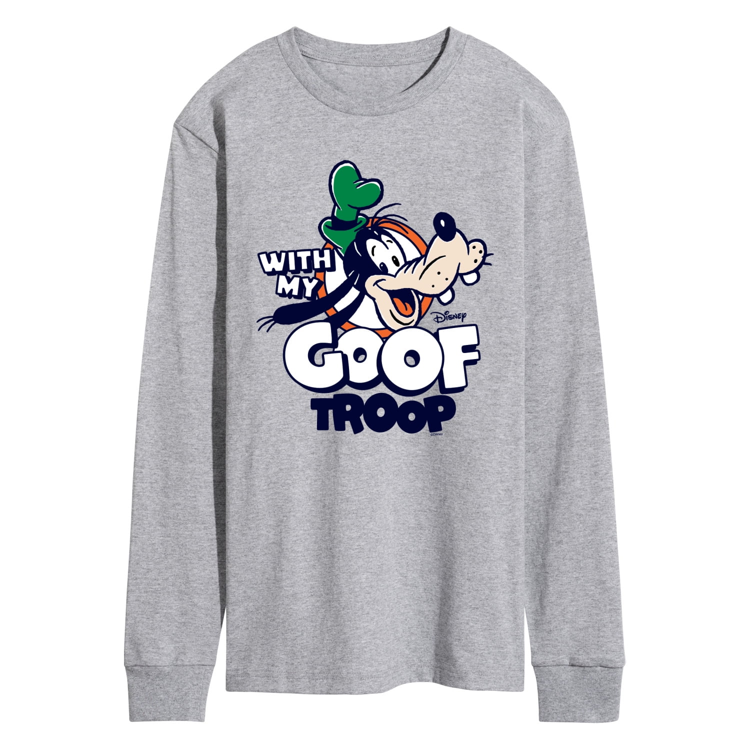 Disney - My Goof Troop - Men's Long Sleeve Graphic T-Shirt - Walmart.com