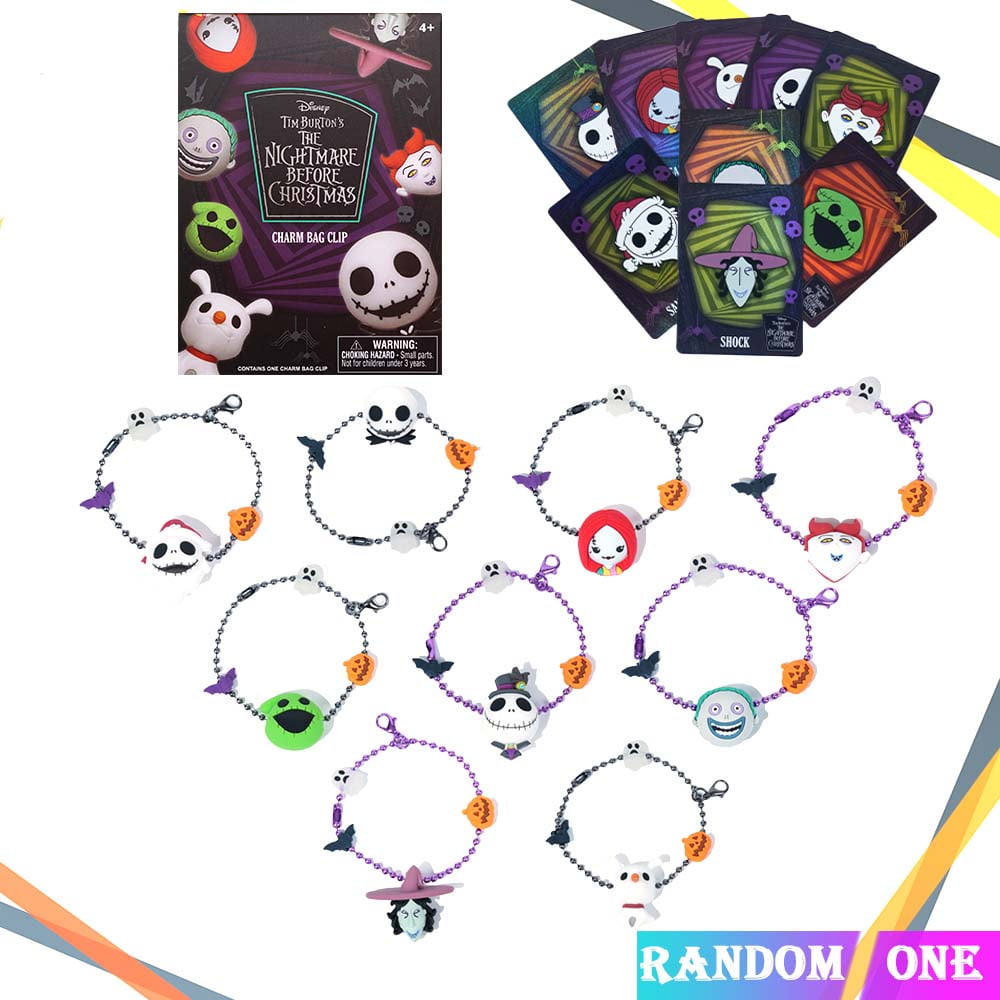 Disney NBC Charm Bag Clip Keychain(pack of 3) - Walmart.com