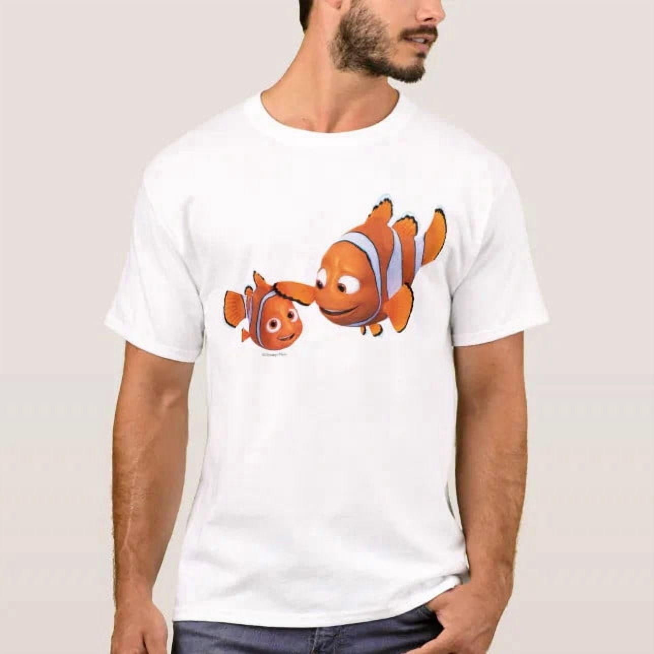 Disney Nemo Marlin Clowns Reef Lost Found Ocean Father Son T-shirt ...