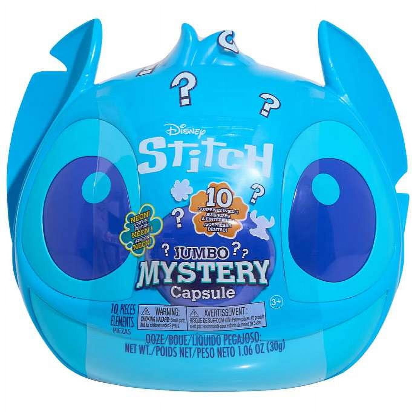 Disney Neon Stitch JUMBO Mystery Capsule Pack (10 Surprises!) - Walmart.com
