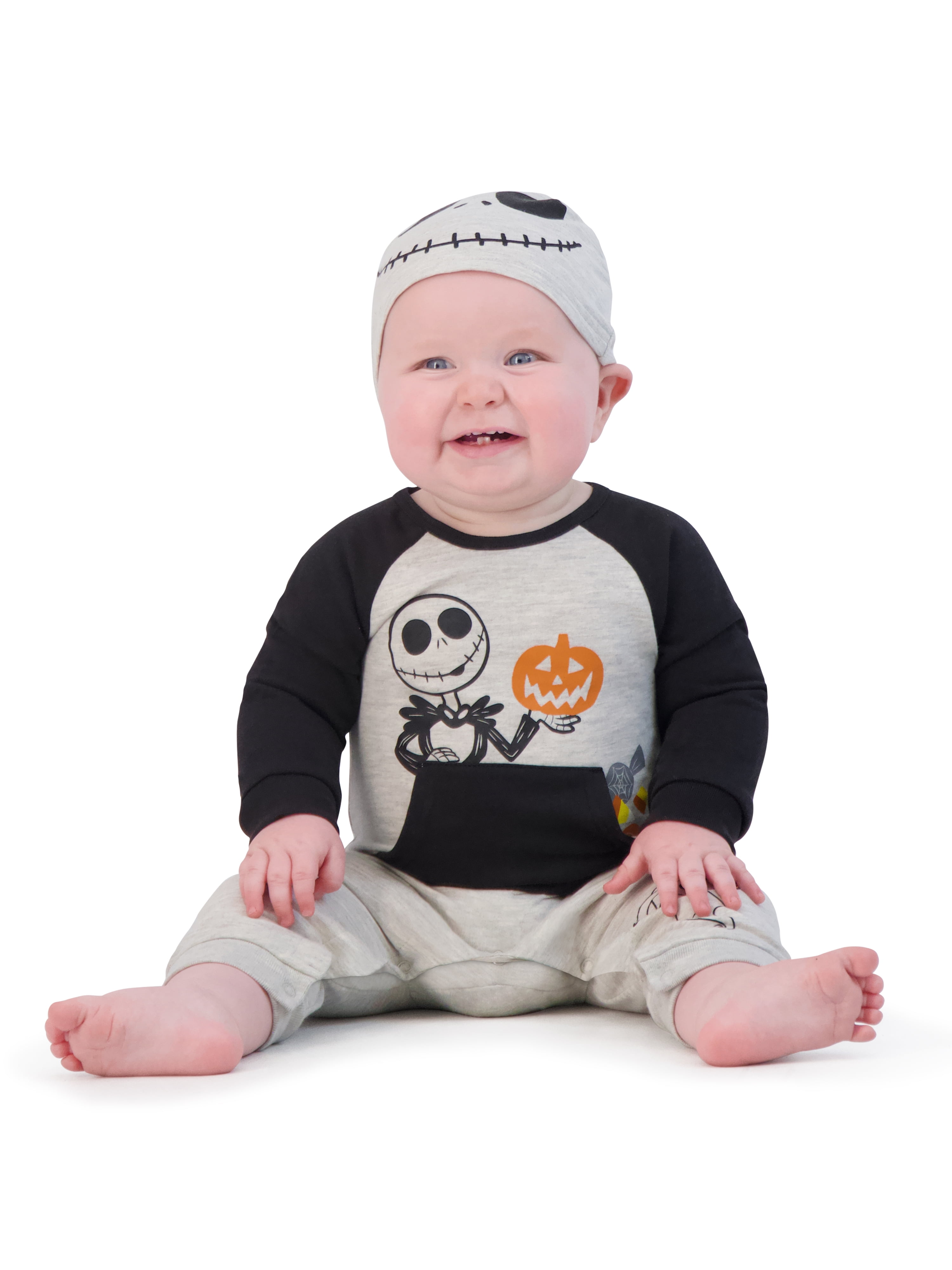 Disney Night Before Christmas Baby Coverall & Hat Set, Sizes 0M-24M ...