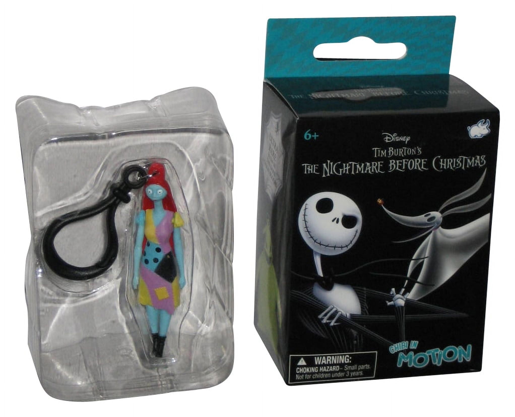 Disney Nightmare Before Christmas Chibi In Motion Sally Figure Keychain ...