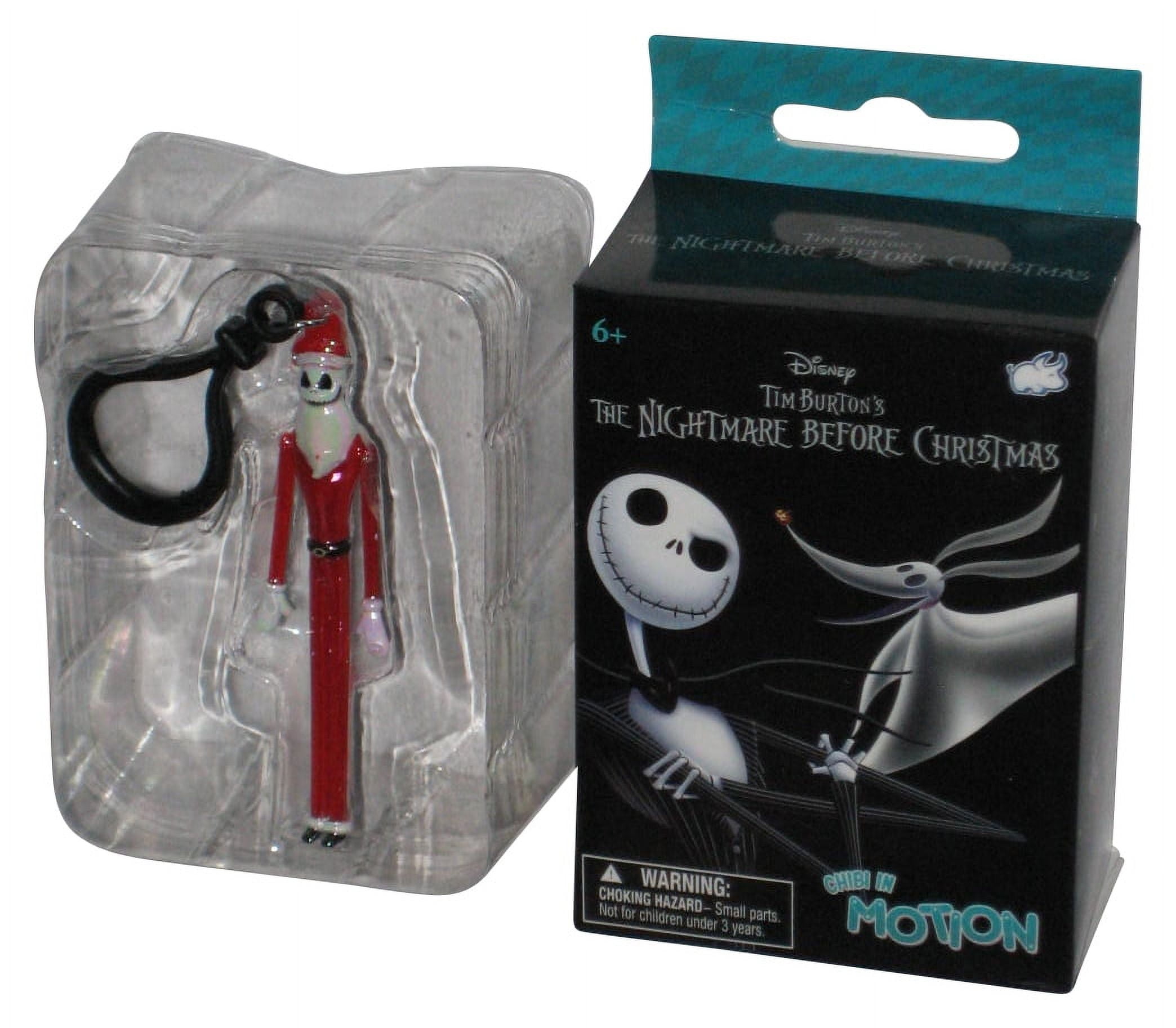 Disney Nightmare Before Christmas Chibi In Motion Santa Jack ...