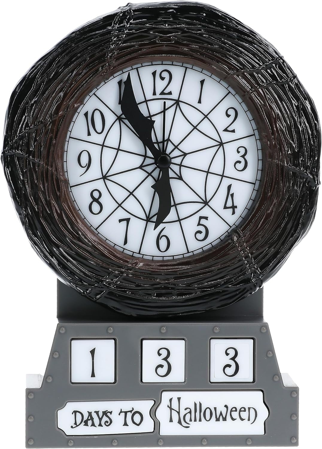 Paladone Nightmare Before Christmas Countdown Alarm Clock, Glow in The ...
