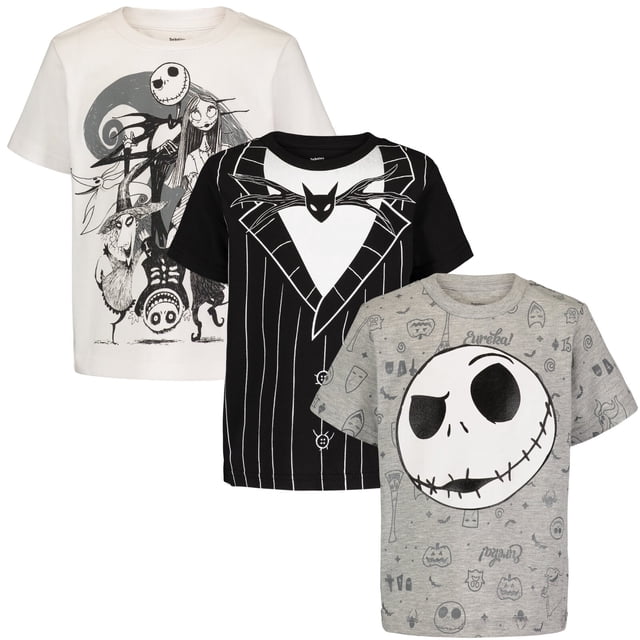 Disney Nightmare Before Christmas Jack Skellington Graphic Tee Shirts ...