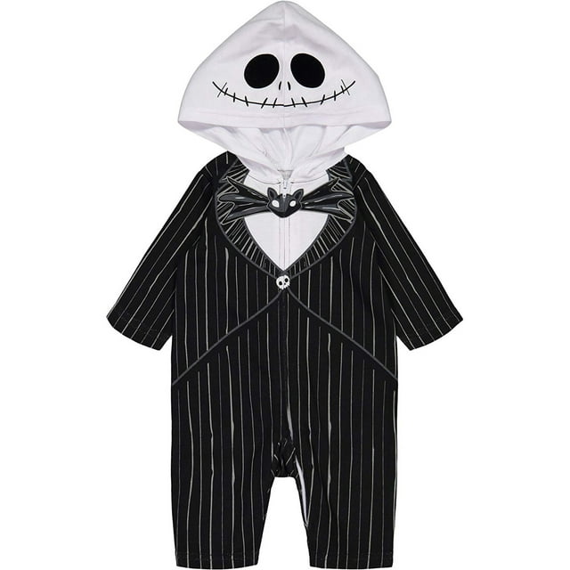 Disney Nightmare Before Christmas Jack Skellington Toddler Boys Zip Up ...
