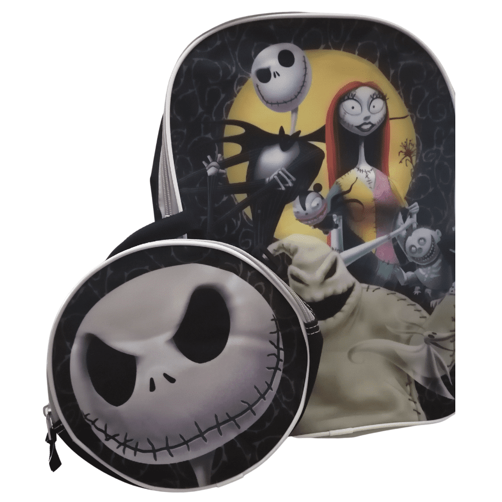 Disney Nightmare Before Christmas Backpack & Detachable Insulated Lunch ...