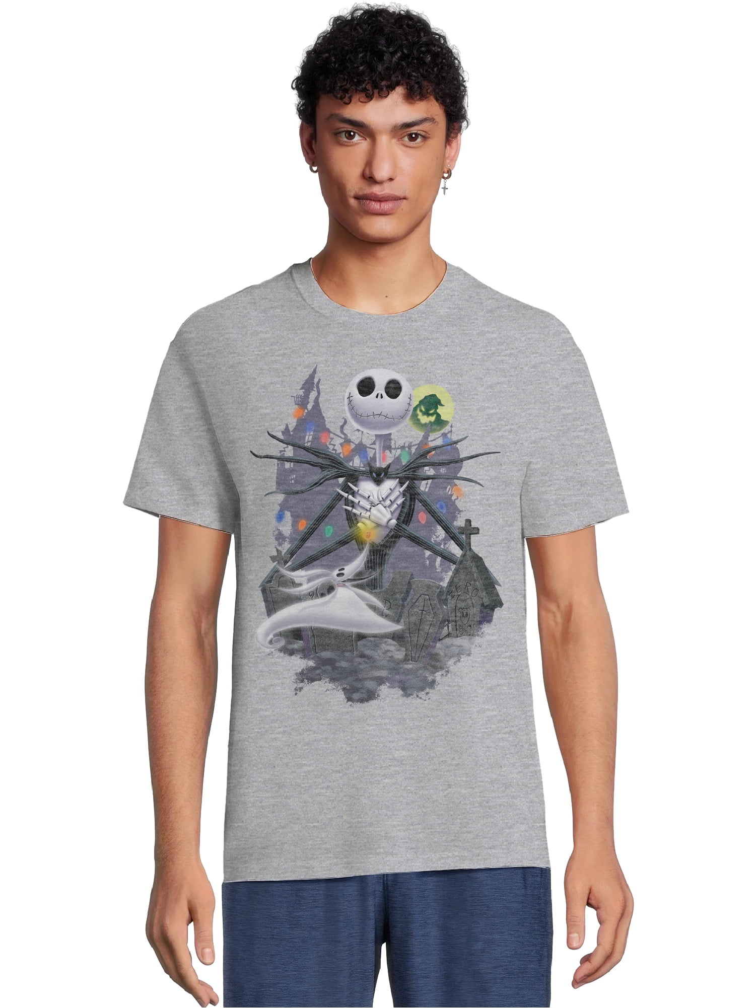 Disney Nightmare Before Christmas Graphic Tee Shirt - Walmart.com