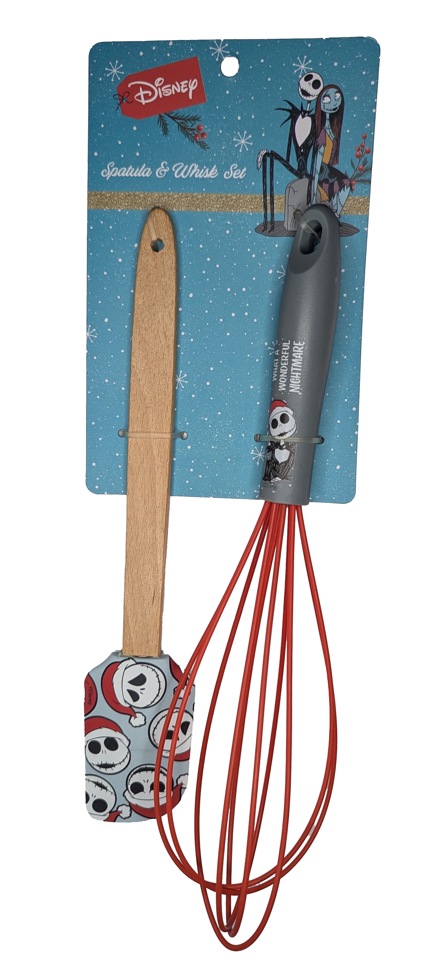 Disney Nightmare Before Christmas Silicone Spatula & Whisk Set ...