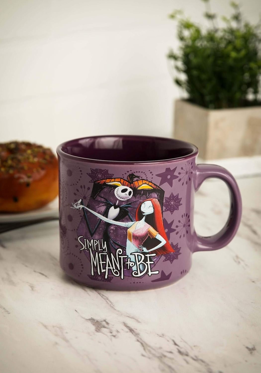 Disney's Nightmare Before Christmas 20oz Ceramic Coffee Mug - Jack and ...