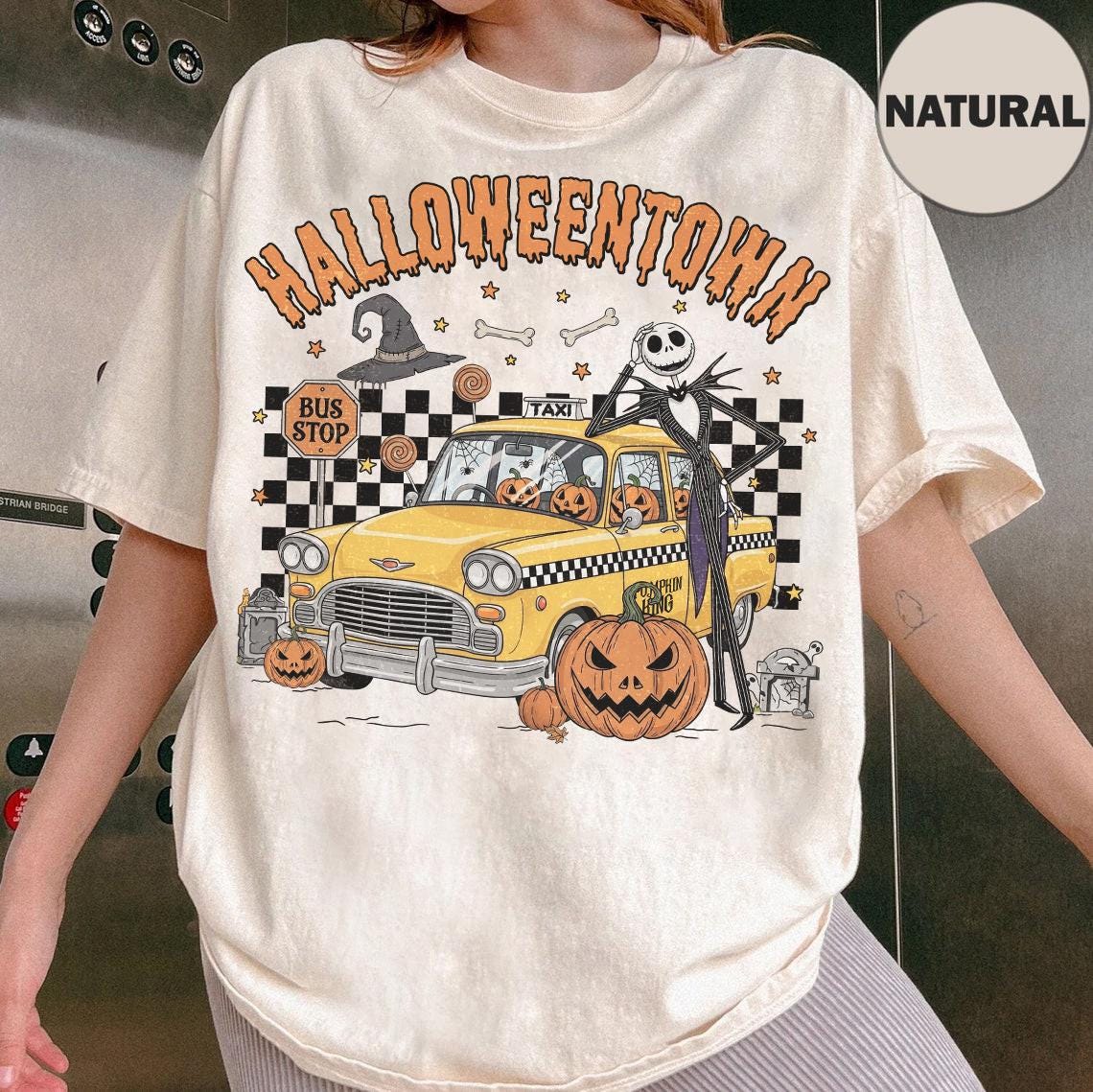 Disney The Nightmare Before Christmas Halloweentown Shirt, Jack ...