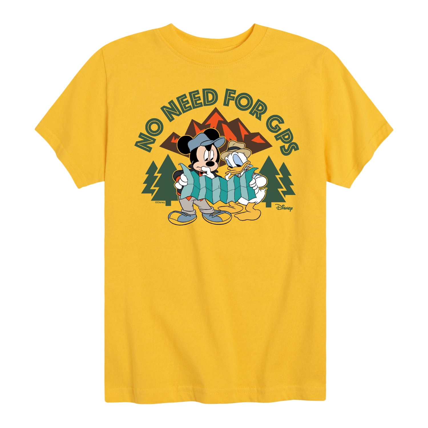 Disney - No Gps - Toddler & Youth Short Sleeve Graphic T-Shirt ...