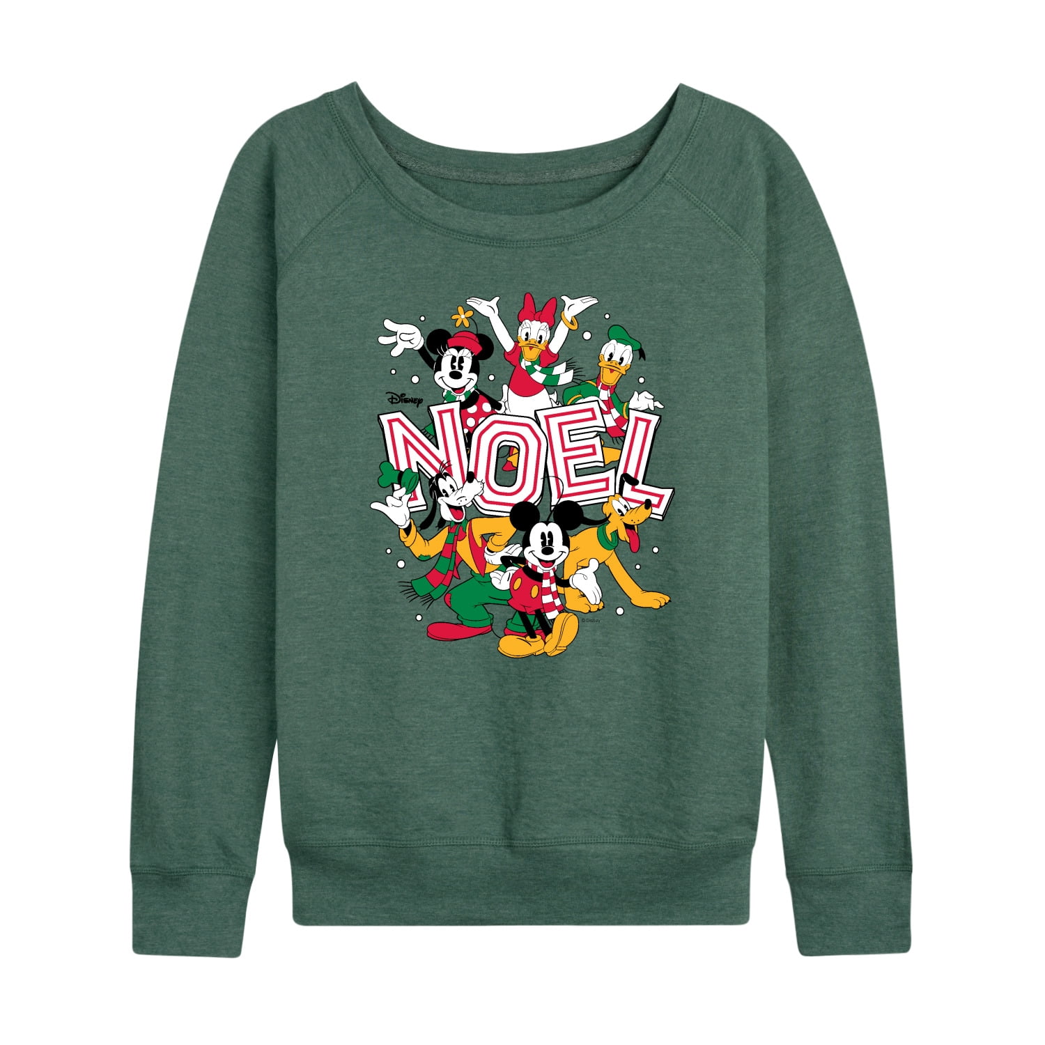 Disney - Noel - Women's French Terry Long Sleeve Pullover - Walmart.com