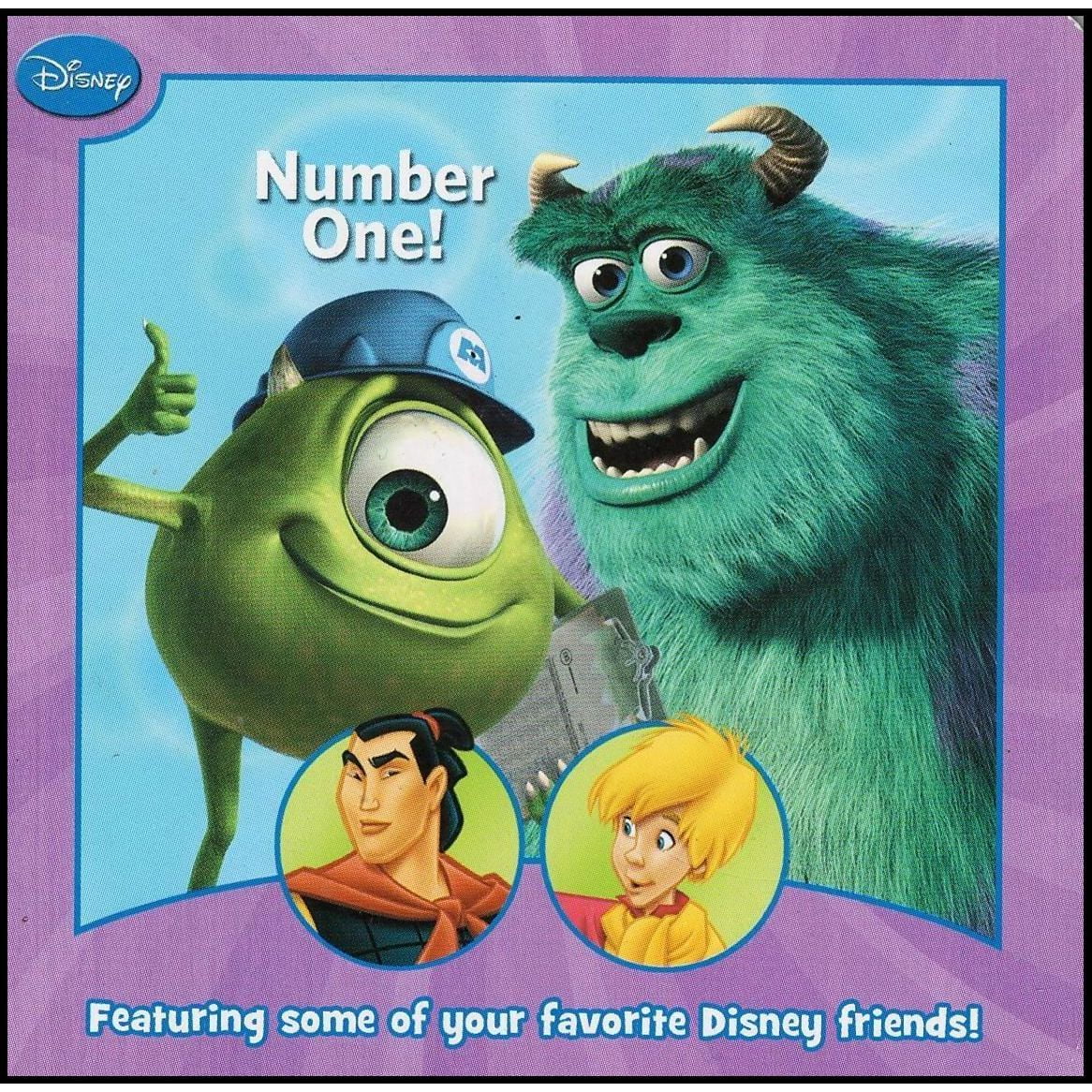 Disney: Number One! (Board Book) (Hardcover) - Walmart.com