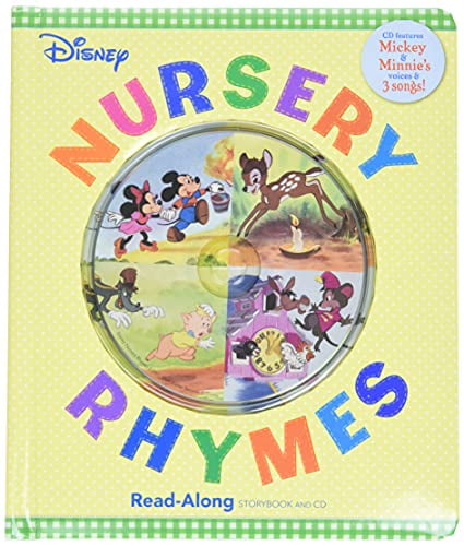 Pre-Owned Disney Nursery Rhymes Readalong Storybook and CD [With ...