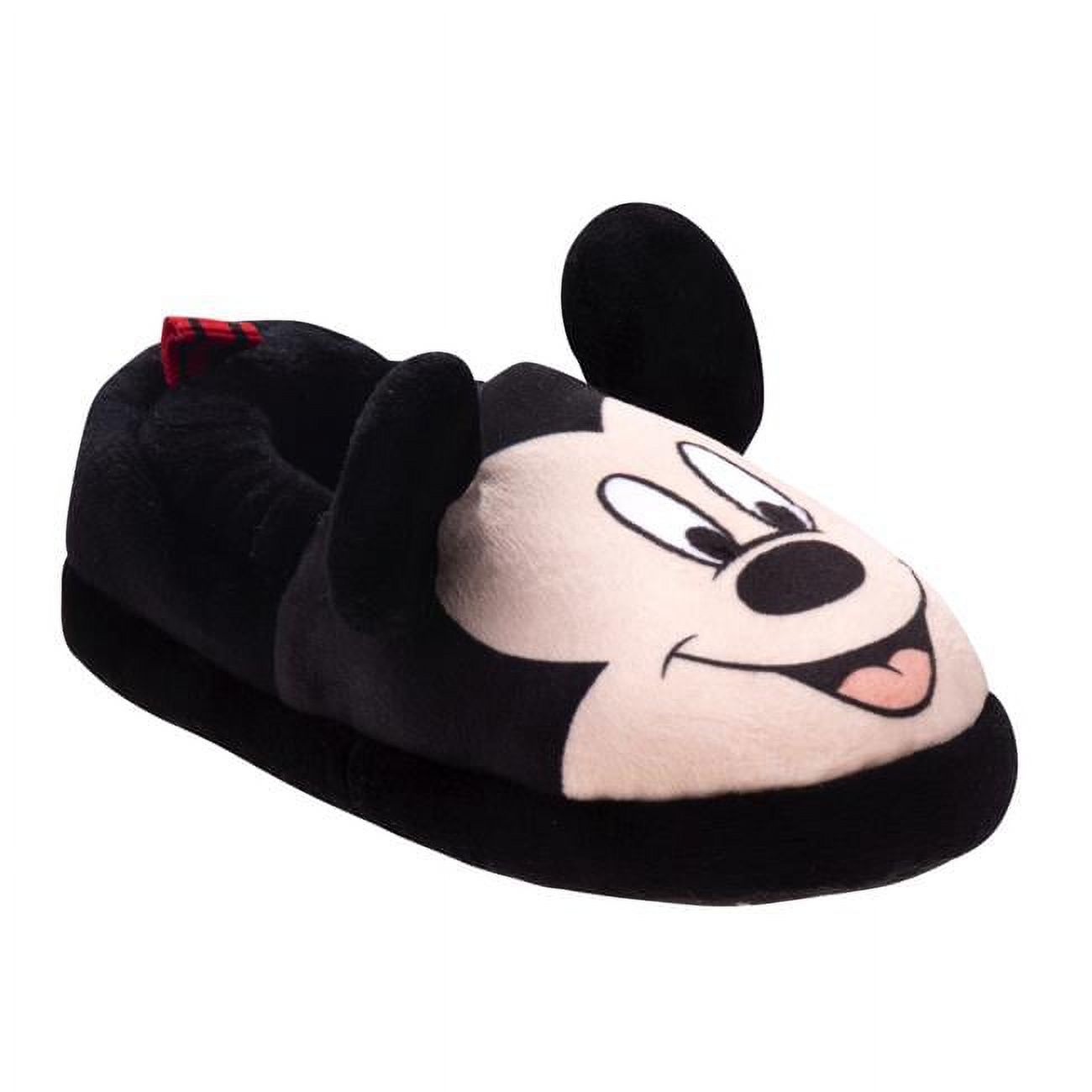 Disney O-CH62421-Black-506 Mickey Mouse Boys Slip on with Mickey Mouse ...