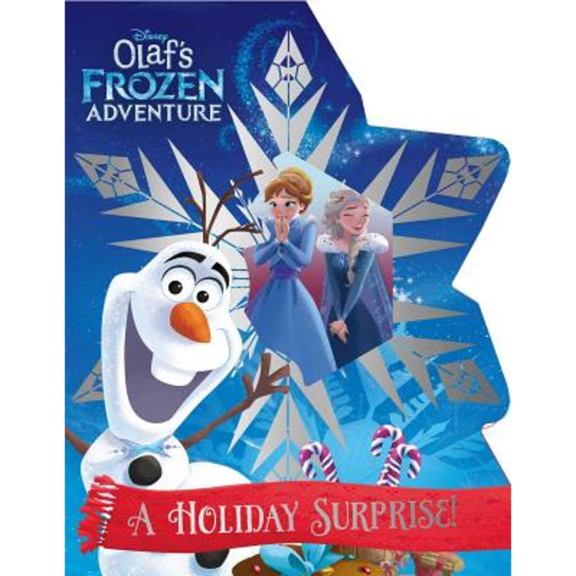 Pre-Owned Disney Olaf's Frozen Adventure: A Holiday Surprise (Hardcover ...