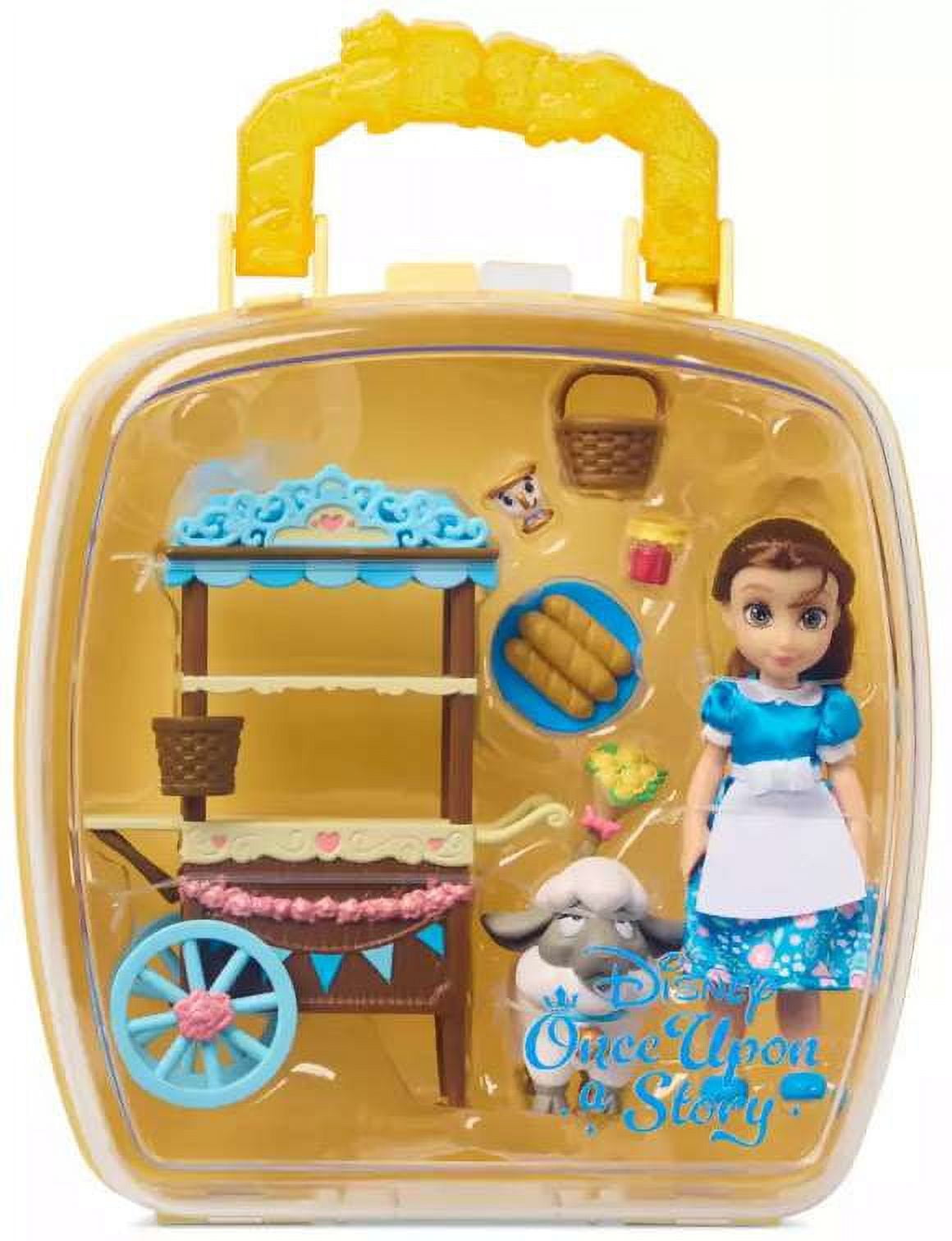 Disney Once Upon a Story Belle Mini Doll Playset - Walmart.com