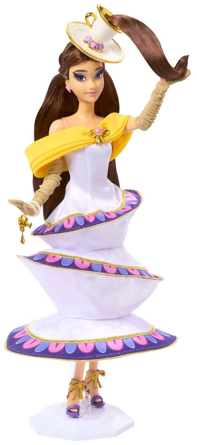 Disney Once Upon a Whimsy Collection Belle Doll - Walmart.com