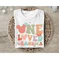 Disney One Loved Grandma 70s Groovy Shirt Great Mothers Day T Mama