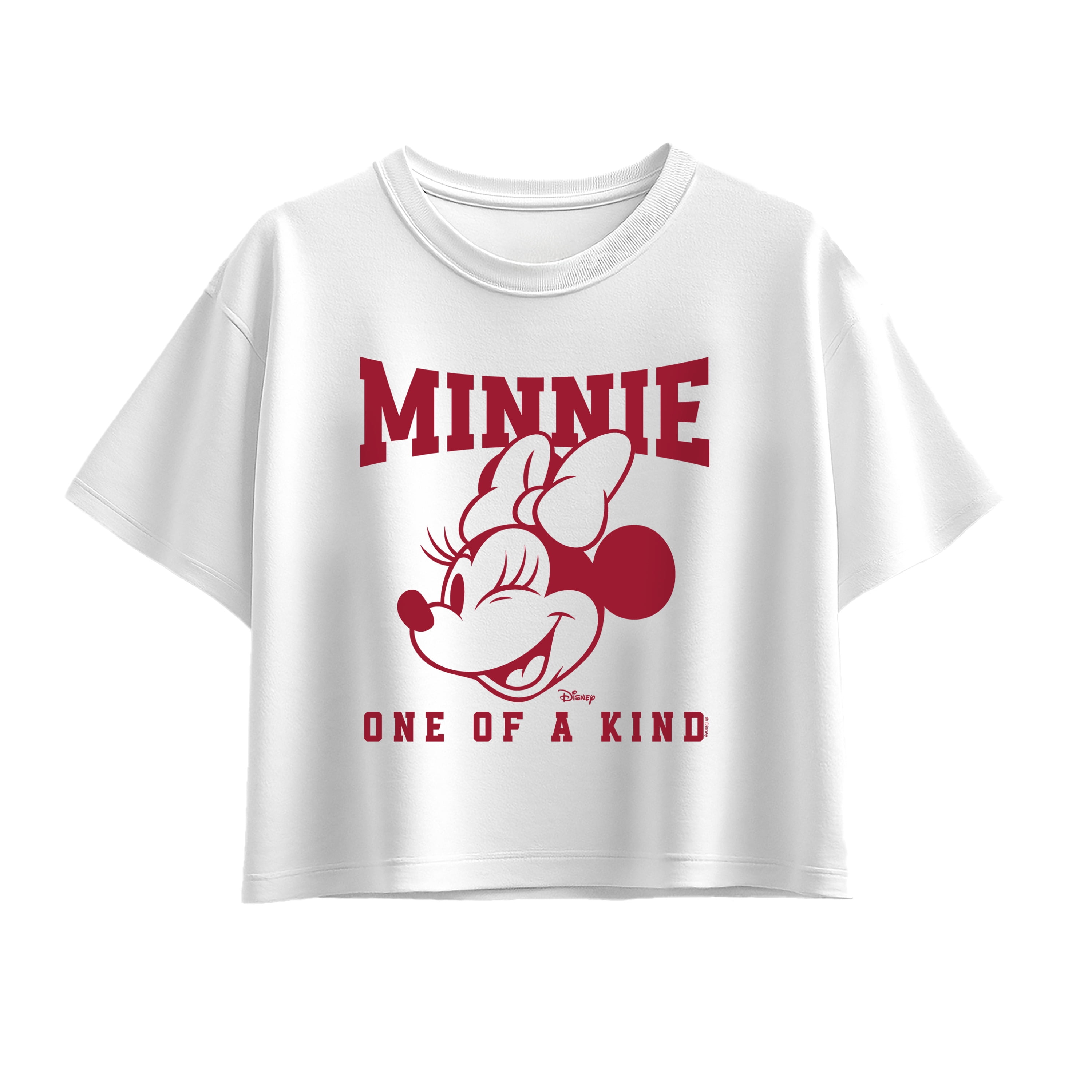 Disney - One Of Kind Minnie - Youth Girls Boxy T-Shirt - Walmart.com